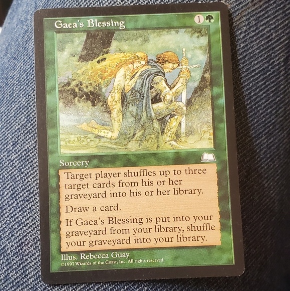 Other | Gaeas Blessing Magic Card | Poshmark